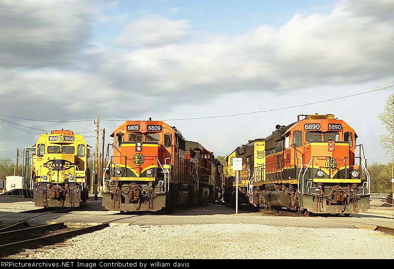 BNSF'S East Thomas Yard